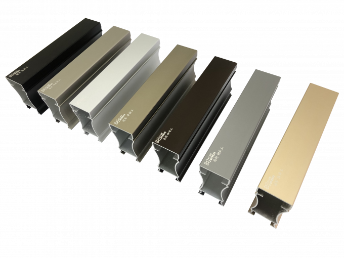 6063 T5 Anodized Aluminum Window Frames For Building Decoration