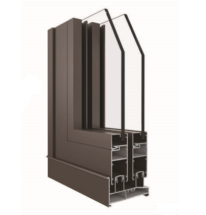 Powder Coated Aluminium Profile Systems For Sliding Windows Frame ...