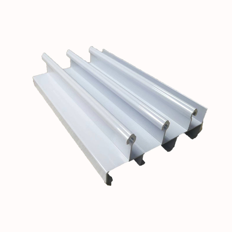 1.45mm Thickness Powder Coated Aluminium Profiles For Dominican P92 P65 ...