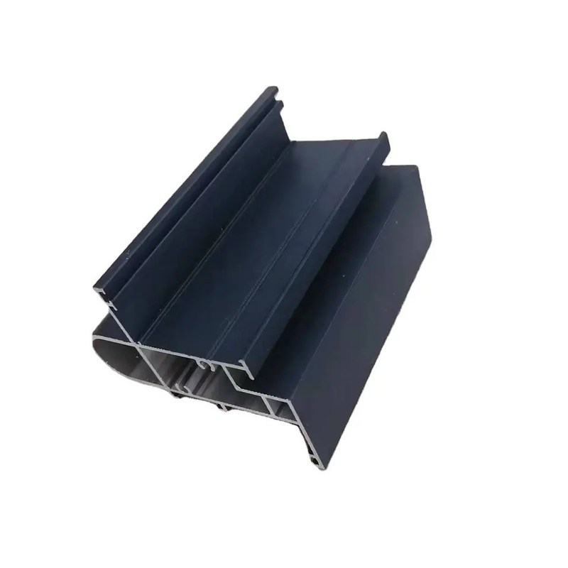 Irsael Market Grey Powder Coated Aluminum Extrusion 6063 Aluminum ...