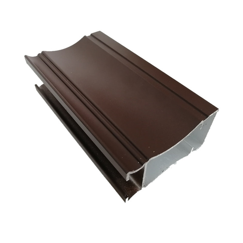 Glass Sliding Window Aluminum Accessories, 6063 Customized Brown Powder ...