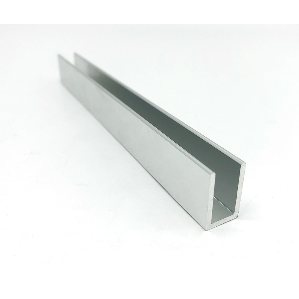 10mm Thickness U Channel Aluminium Extrusion For Industry Architecture