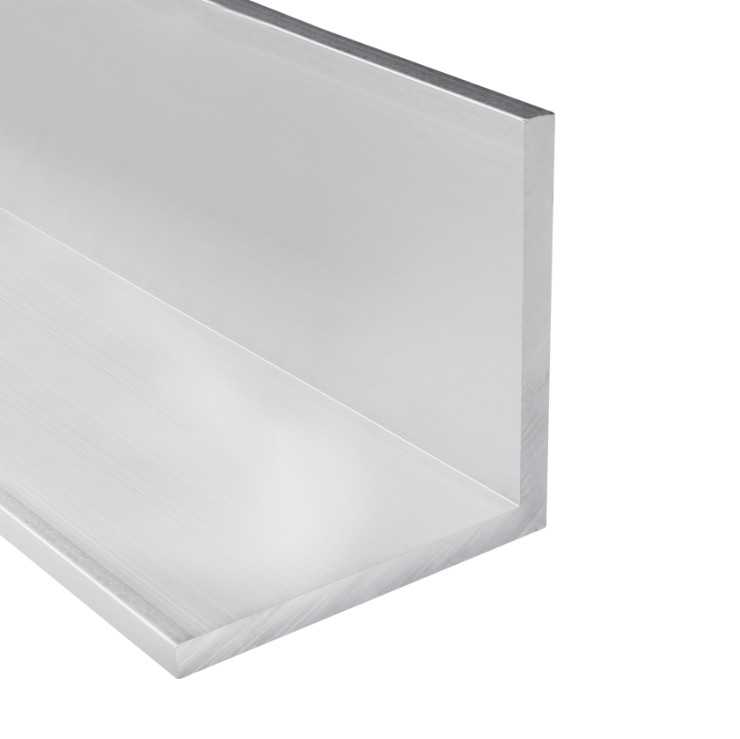 10.0mm Thick Triangular Aluminium Extrusion Unequal Angle L Shaped Aluminium Strip