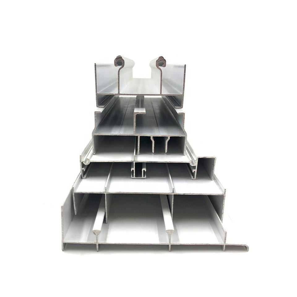 Dominican Republic White Powder Coated P65 Extrusion Aluminum Window ...