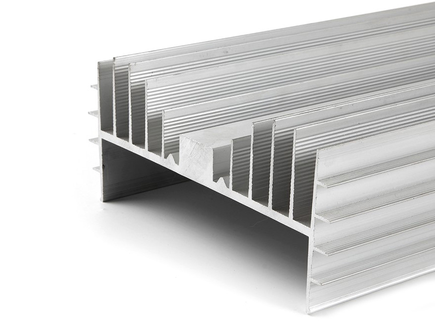 6063 T5 Aluminum Extruded Aluminum Heatsink Large CNC Extrusion ...