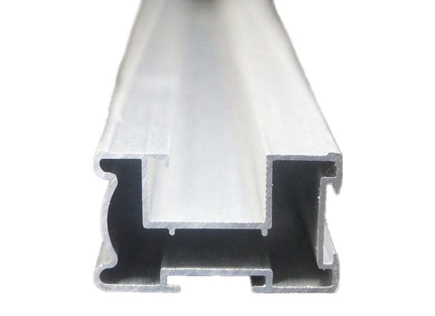 Polished 6063 T5 6m Side Frame Wardrobe Aluminium Profile