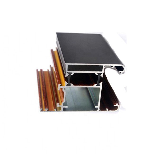 1.5mm Thickness Aluminum Window Extrusion Frames 6063 Alloy