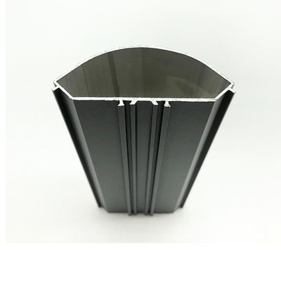 Building Materials T5 Extruded Aluminum Rail System For Stairs