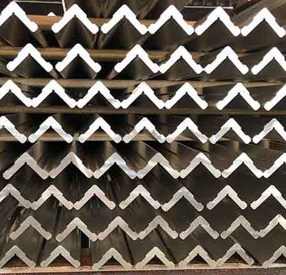 Extruded Aluminium Window Profiles Corner Joint Mill Finish