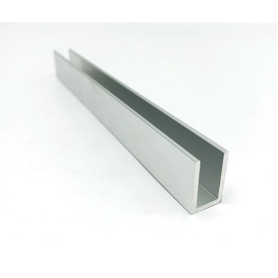 10mm Thickness U Channel Aluminium Extrusion For Industry Architecture