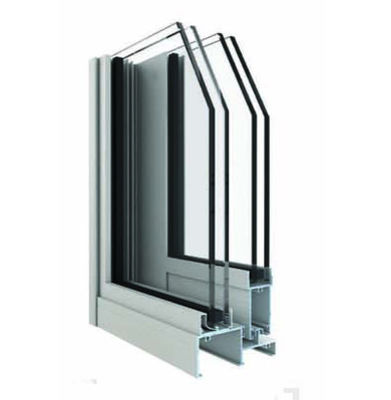 Powder Coated Aluminium Profile Systems For Sliding Windows Frame ...
