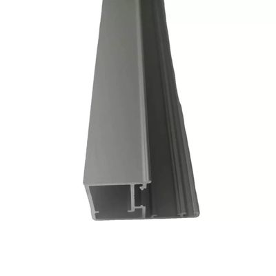 Silver Anodized Aluminium Door Frame Metal Building Materials High Strength