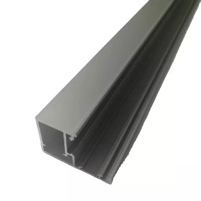 Silver Anodized Aluminium Door Frame Metal Building Materials High Strength