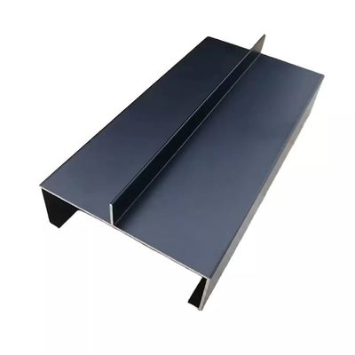 Anodized 1.4mm Aluminium Door Frame Extrusions Customized Shape