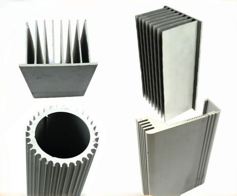 Architectural Aluminium Profile , Circular Heatsink Extruded Aluminium ...