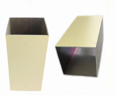 Multifunctional Powder Coated Aluminum Tubing , Extruded Aluminum ...