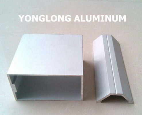 Natural Silver Extruded Aluminum Heat Transfer Plates With Conducts ...
