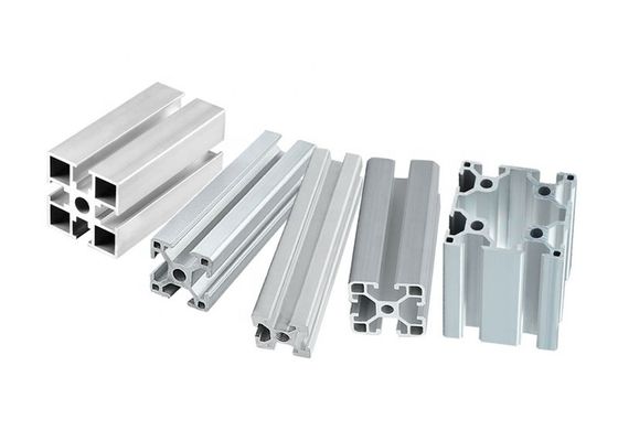 T Slot Shaped Channel Aluminium T Track Extrusion Profile 40x40 Industrial Aluminium Extruded ...