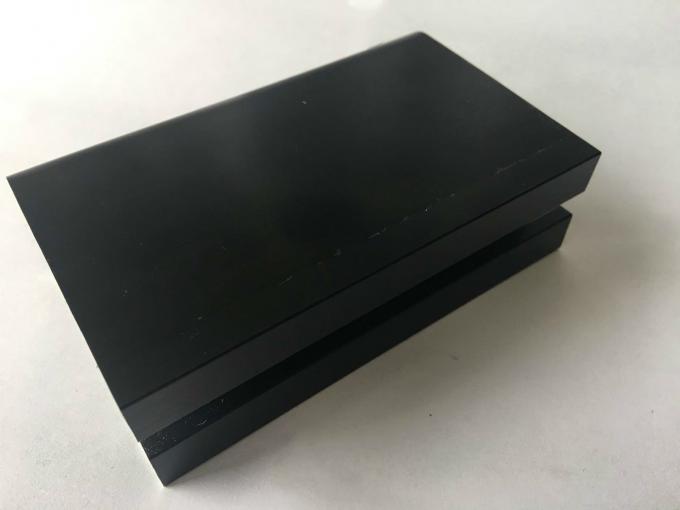 Black Glaze Oxidation Anodized Aluminum Window Frames High Glossy